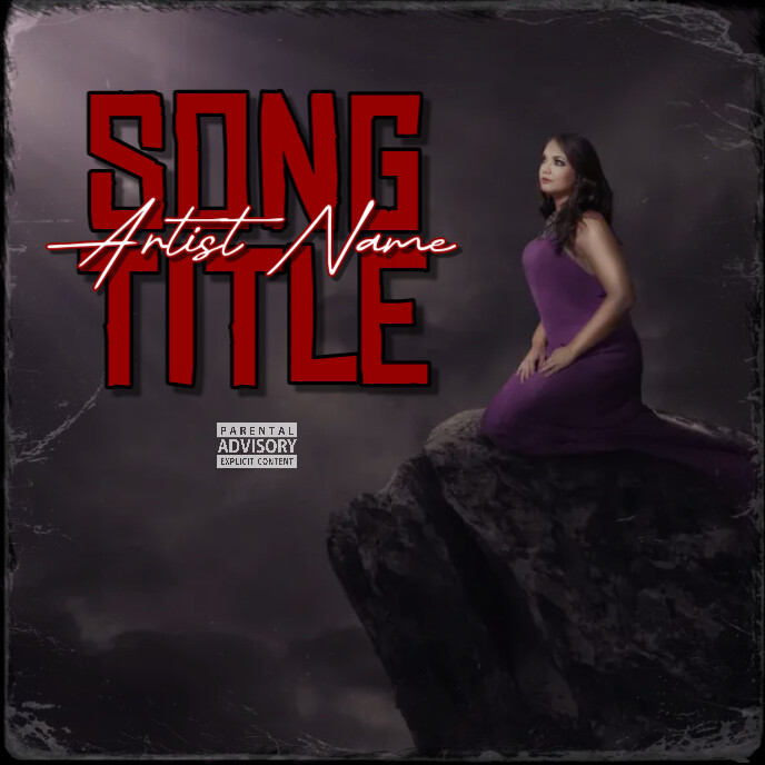 Alone Girl Album Cover Template | PosterMyWall