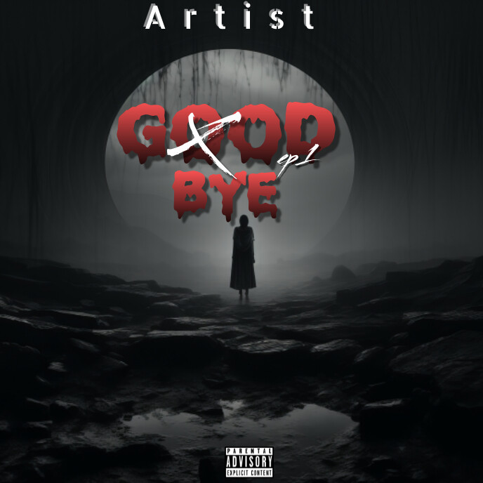 Alone Good Bye Album cover Template | PosterMyWall