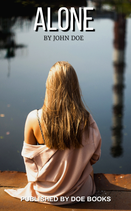 Alone Kindle book cover Template | PosterMyWall
