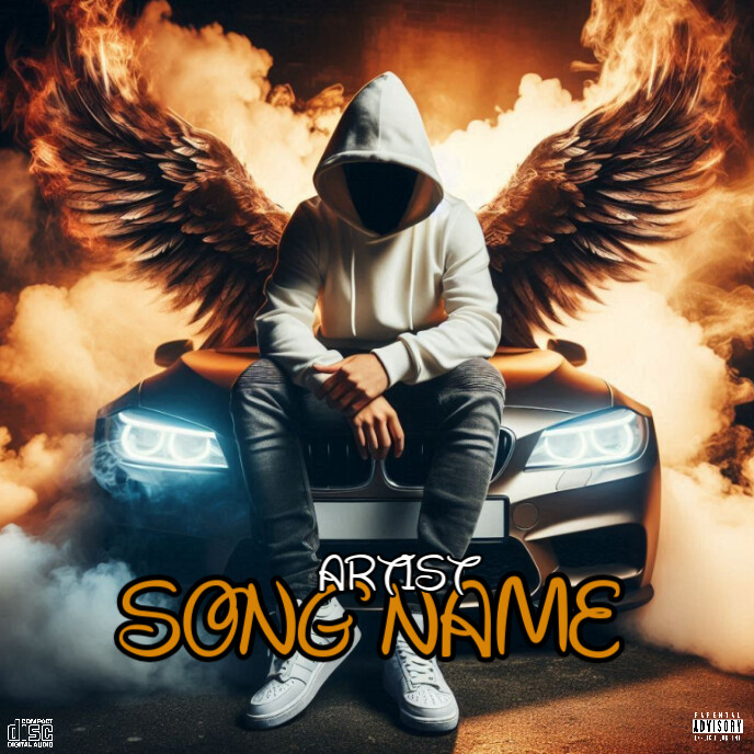 Alone Man Album Cover Template | PosterMyWall