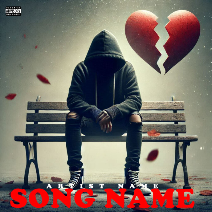 Alone man album cover Template | PosterMyWall