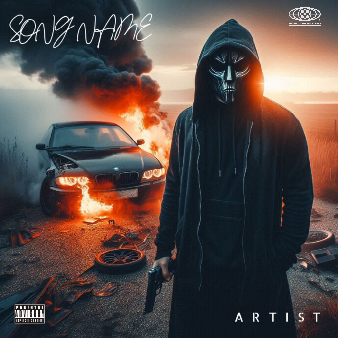 Copy of Alone man mixtape album cover | PosterMyWall