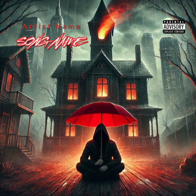 Alone man mixtape album cover Template | PosterMyWall