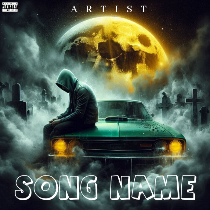 Alone Man Mixtape Album Cover Template | PosterMyWall