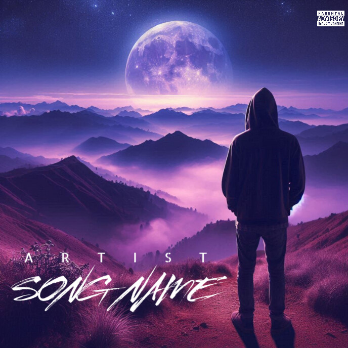 Copy of Alone man mixtape album cover | PosterMyWall