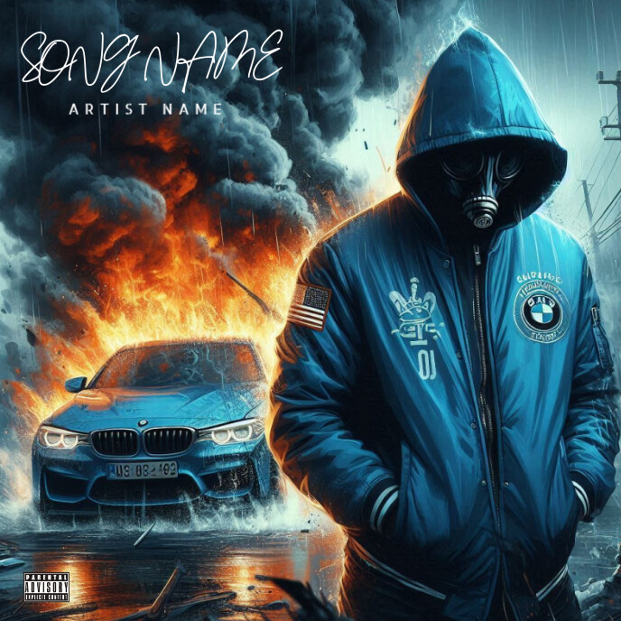Copy of Alone man mixtape album cover | PosterMyWall