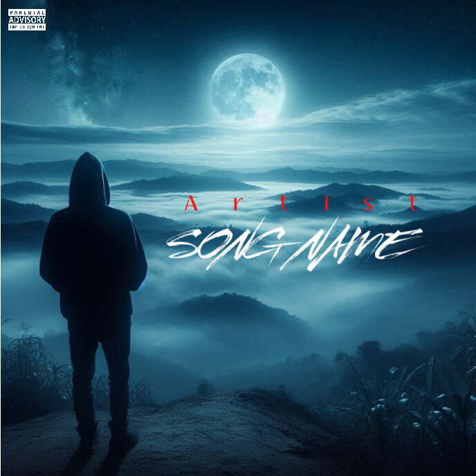 Alone man mixtape album cover Template | PosterMyWall