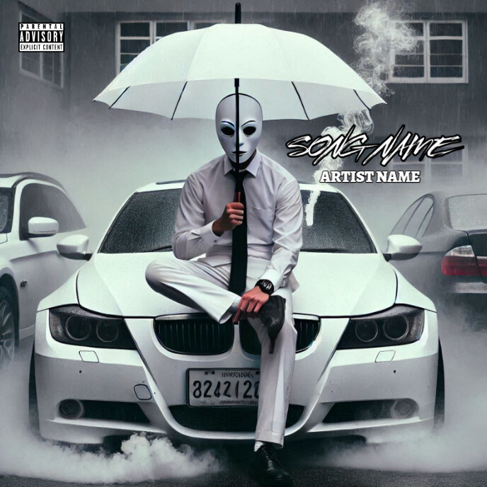 Copy of Alone man mixtape album cover | PosterMyWall