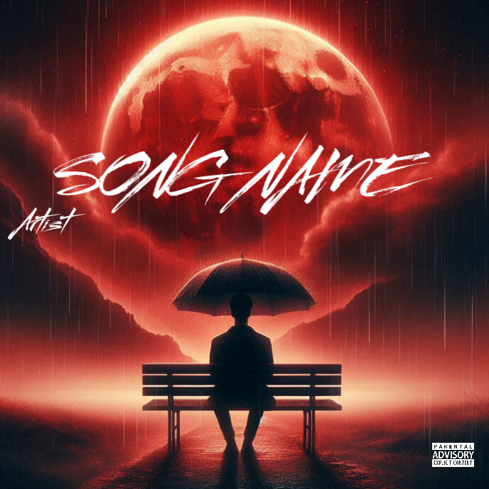 Alone man mixtape album cover Template | PosterMyWall