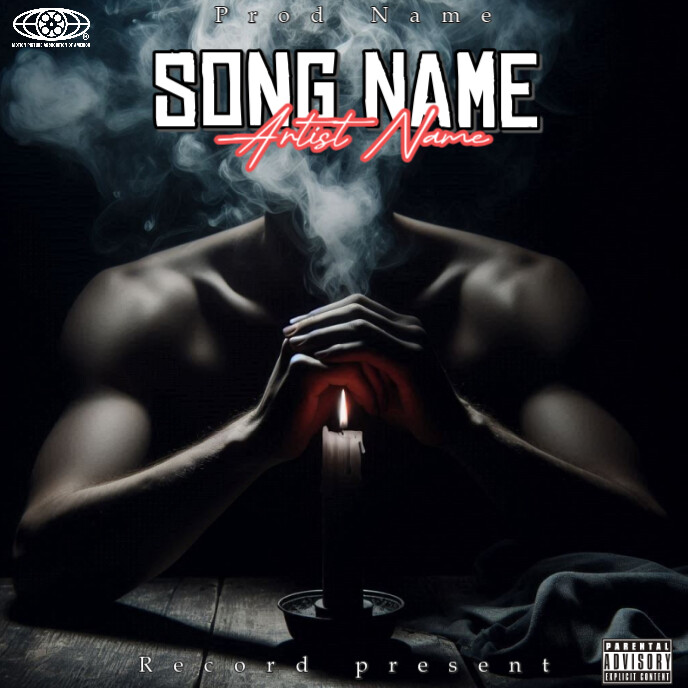 Alone man mixtape album cover Template | PosterMyWall
