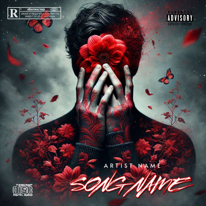 Copy of Alone man mixtape album cover | PosterMyWall