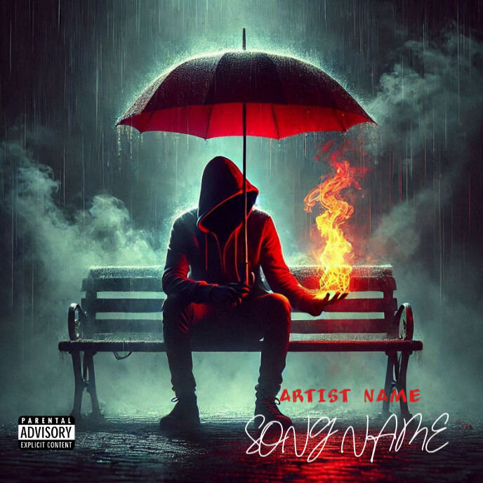 Copy of Alone man mixtape album cover | PosterMyWall