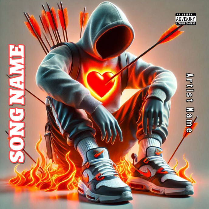 Alone man mixtape album cover Template | PosterMyWall