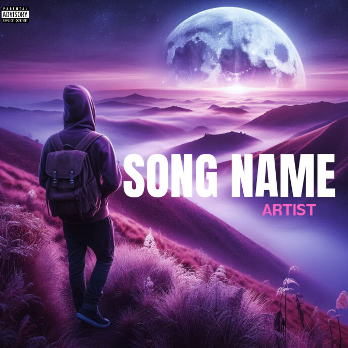 Alone man mixtape album cover Template | PosterMyWall