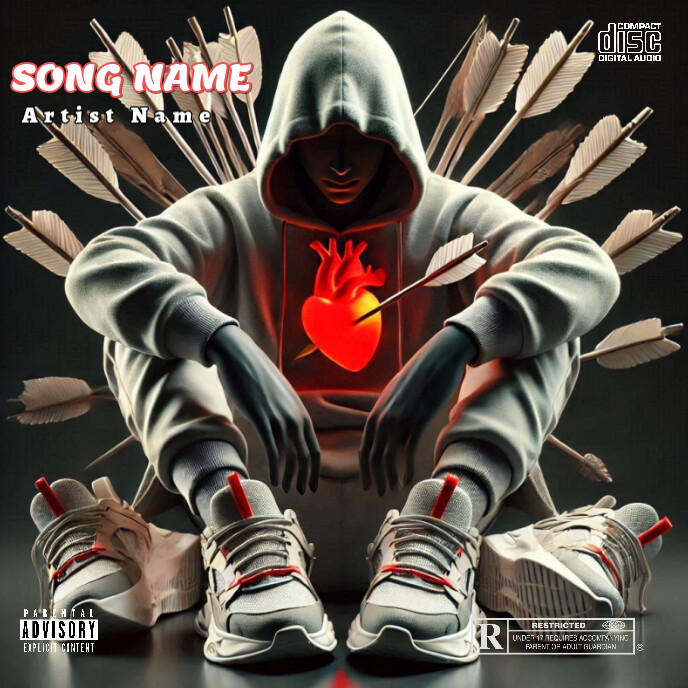 Alone man mixtape album cover Template | PosterMyWall