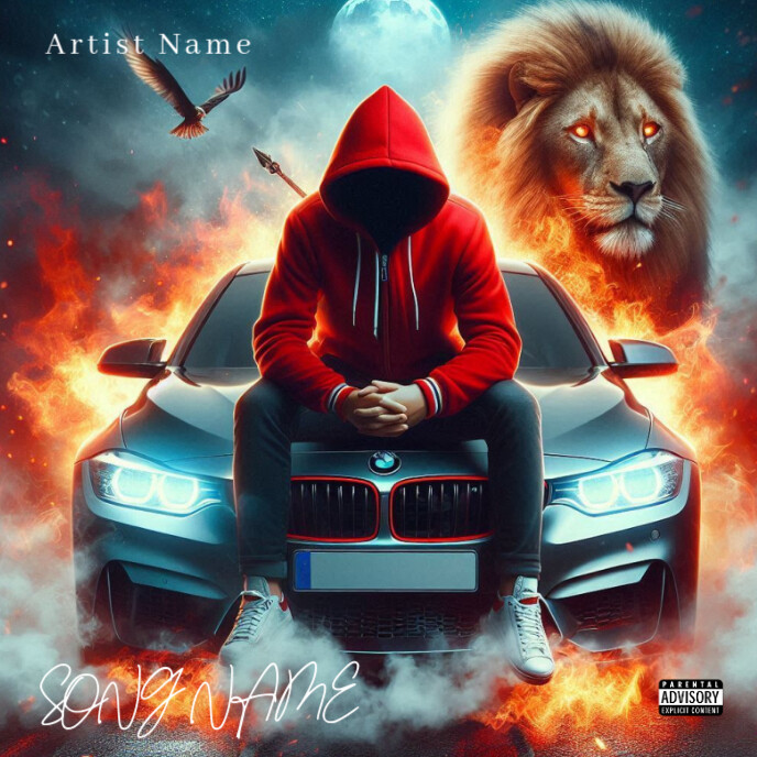 Copy of Alone man mixtape album cover | PosterMyWall