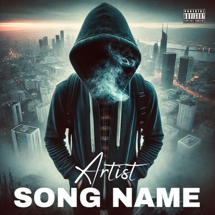 Alone man mixtape album cover Template | PosterMyWall