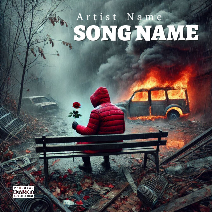 Copy of Alone man mixtape album cover | PosterMyWall
