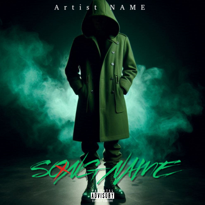 Alone man mixtape cover Template | PosterMyWall