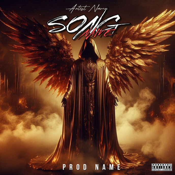 Copy of Alone man mixtape cover | PosterMyWall