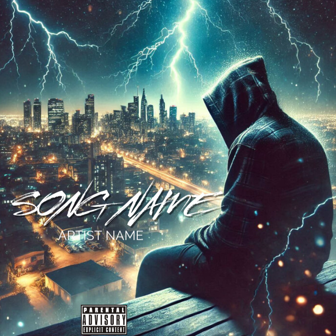 Copy of Alone man sad Album cover | PosterMyWall