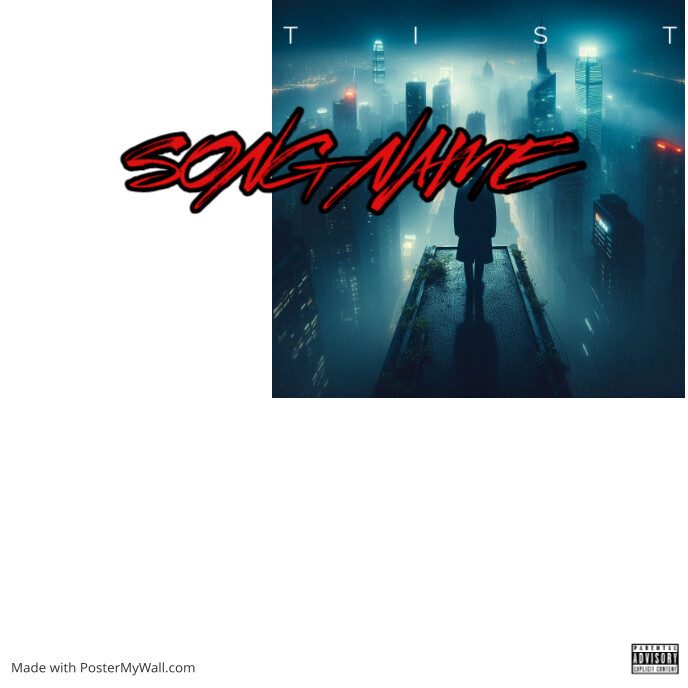 Alone Man Song Mixtape Album Cover Template | PosterMyWall
