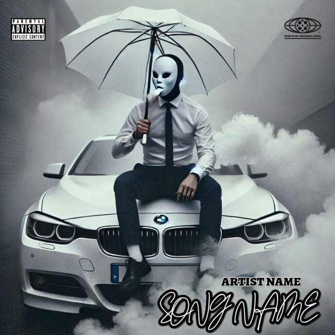 Copy of Alone man with car mixtape album cover | PosterMyWall