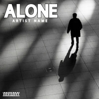 Album Cover Alone Album Cover Album Cover Template | PosterMyWall