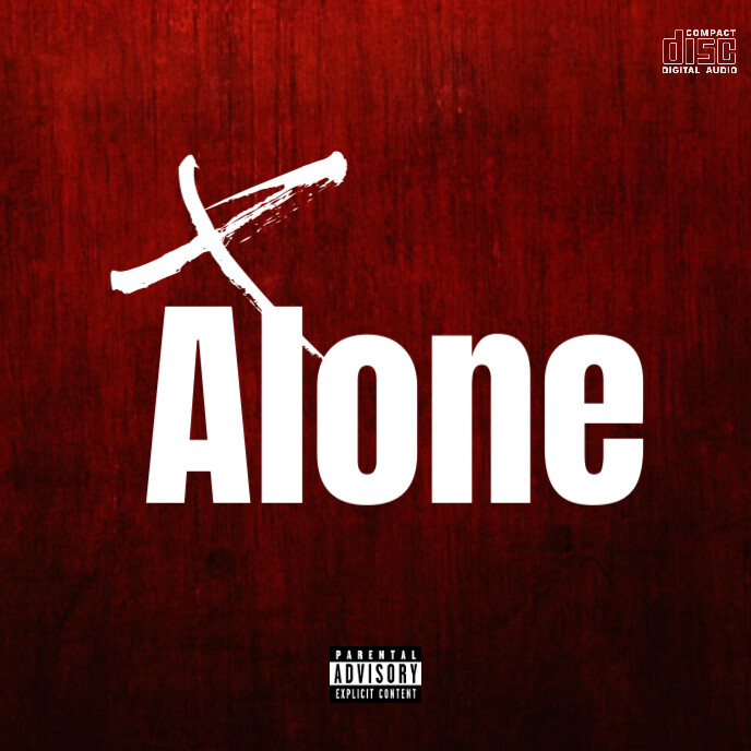 Copy of Alone mixtape album cover | PosterMyWall