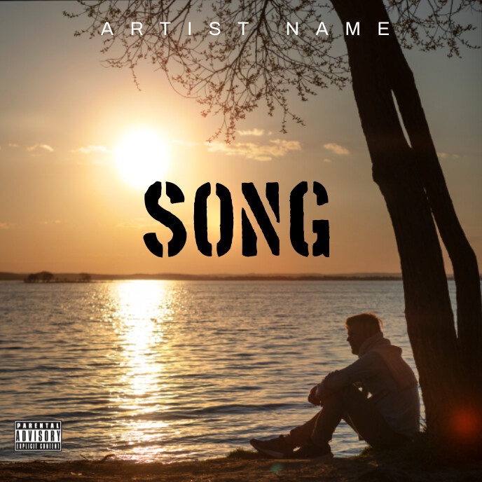 Modèle Alone Sad Man Cd Song Album Cover Album Cover | PosterMyWall