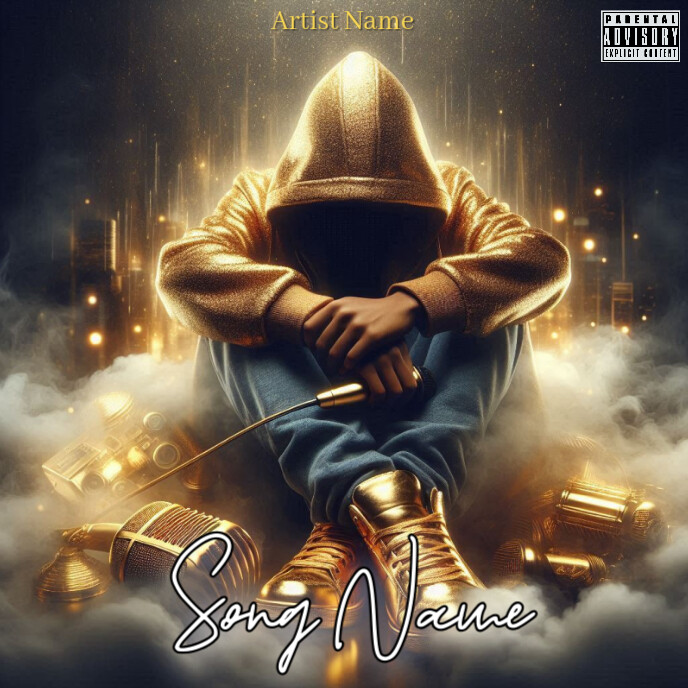 Alone sad man mixtape cover Template | PosterMyWall