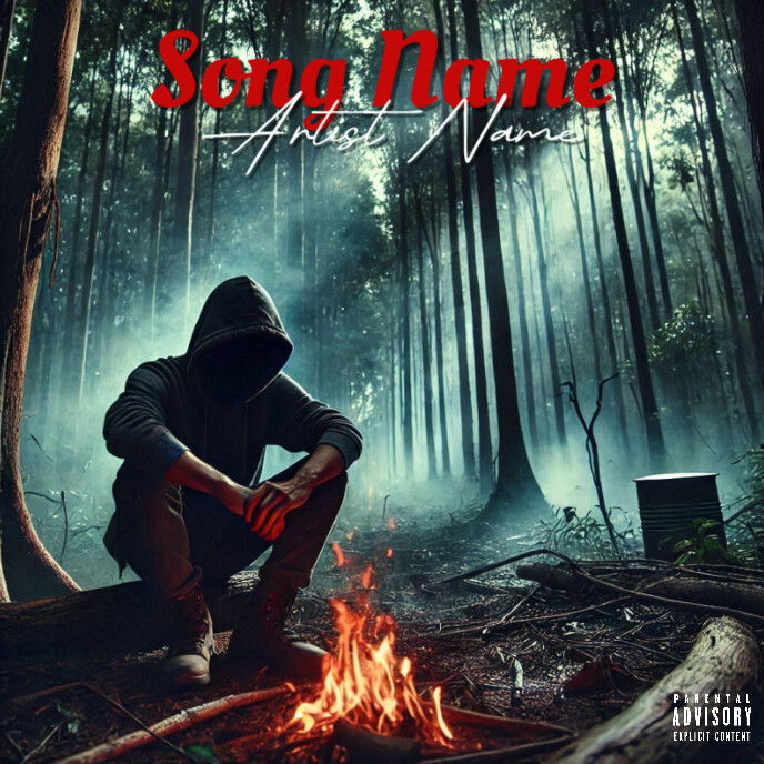Alone sad Man MIXTAPE COVER Template | PosterMyWall