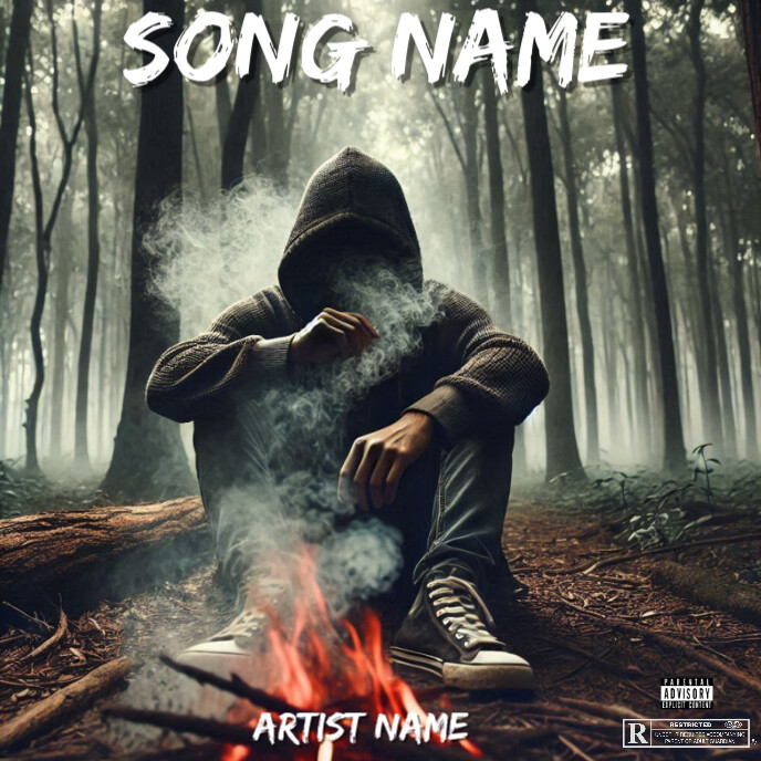 Alone sad man MIXTAPE COVER Template | PosterMyWall