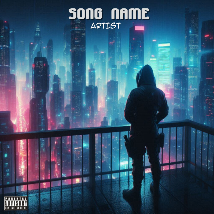 Alone song album cover Template | PosterMyWall