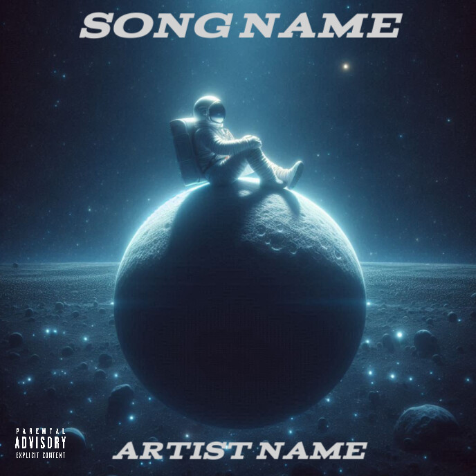 Alone song album cover Template | PosterMyWall