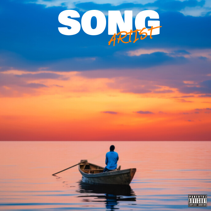 Alone song album cover Template | PosterMyWall