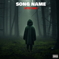 Alone song album cover Template | PosterMyWall