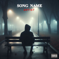 Alone song album cover Template | PosterMyWall