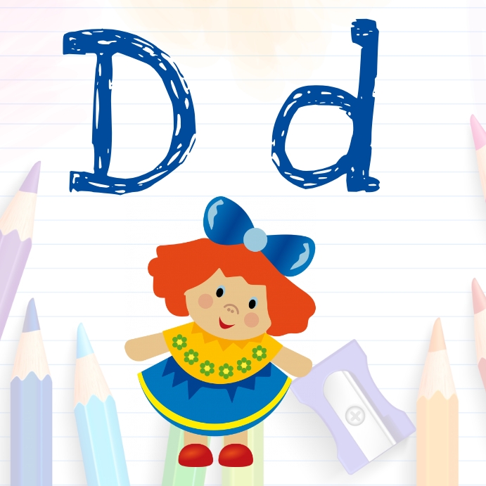 alphabet d alphabets Template | PosterMyWall