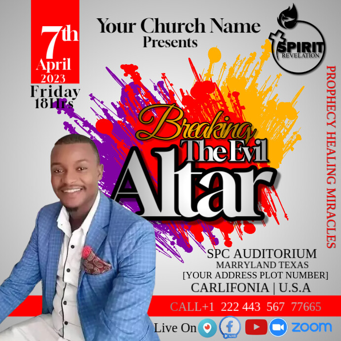 altar church flyer Template | PosterMyWall