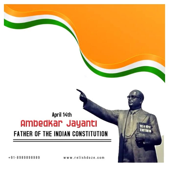 Ambedkar Remembrance Day Template | PosterMyWall