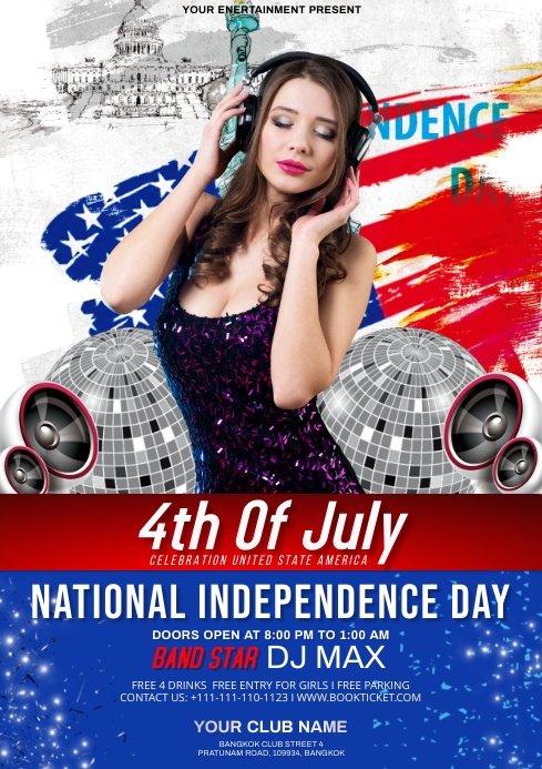 Copy of America 4th of july independence day posters | PosterMyWall