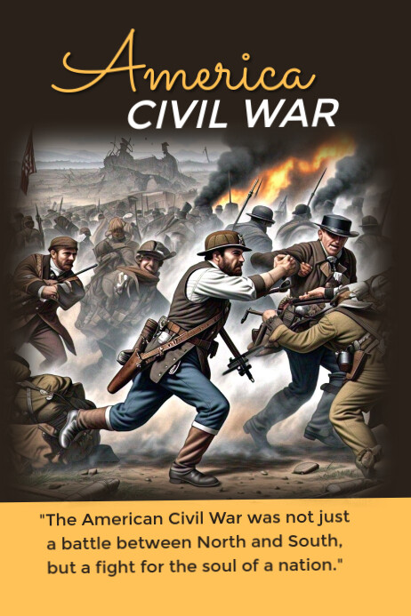 America civil war Template | PosterMyWall