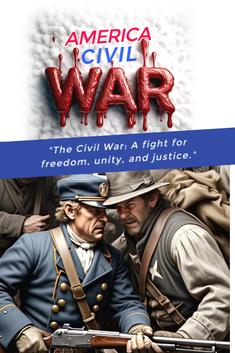 Copy of America civil war | PosterMyWall
