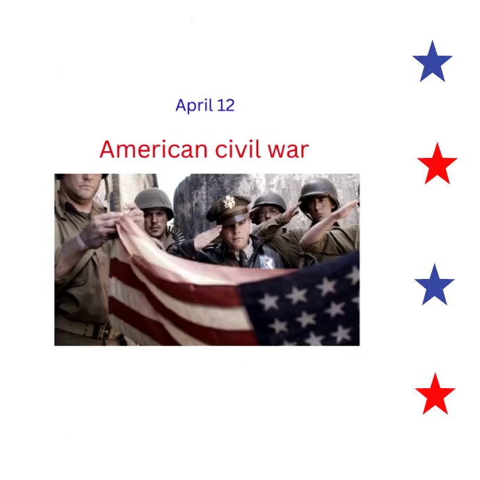 America Civil war Template | PosterMyWall