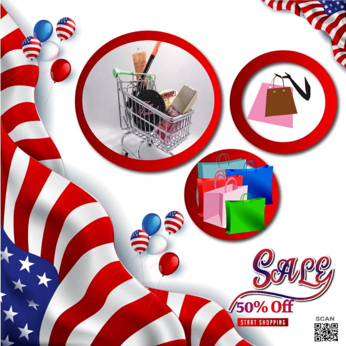 America independence day Template | PosterMyWall