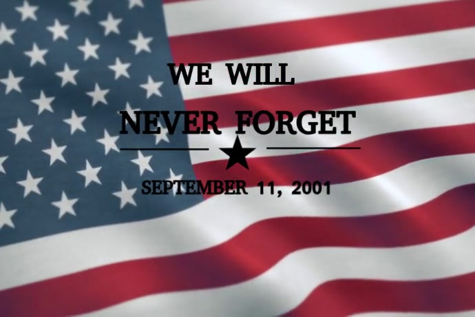 America Patriots' Day September 11th Template | PosterMyWall
