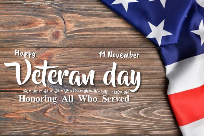 america veterans day template & poster design | PosterMyWall