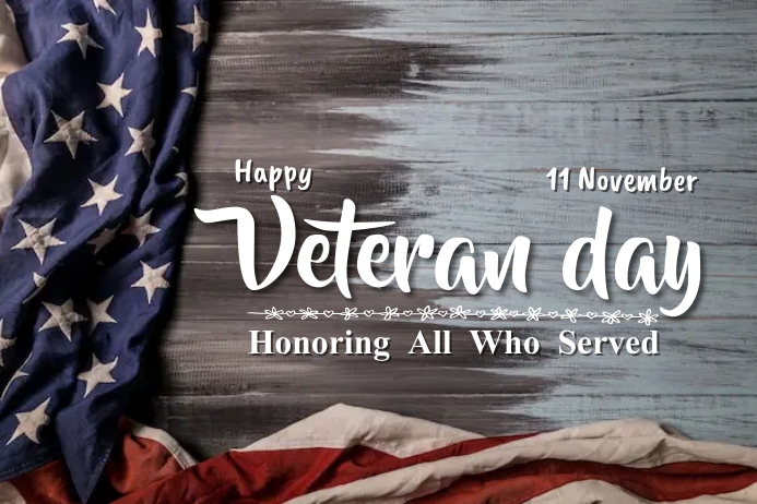 america veterans day template & poster design | PosterMyWall