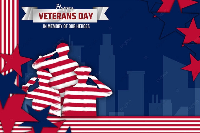 america veterans day template & poster design | PosterMyWall